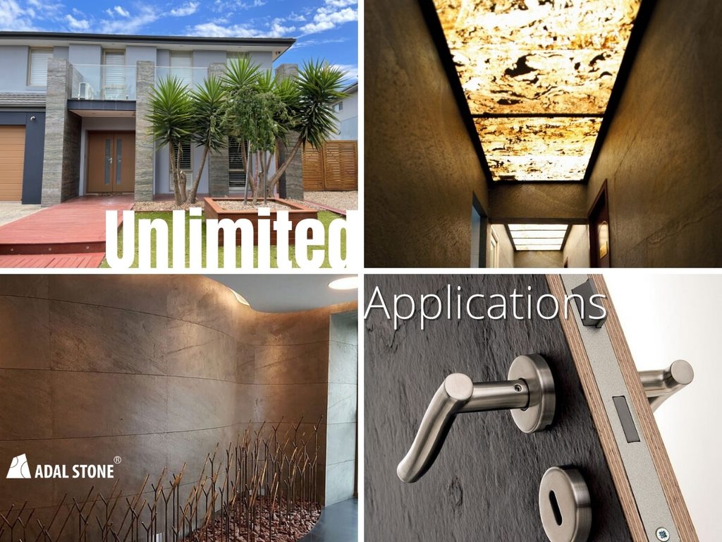 Decorative Stone Panels - L&V Landscaping Services