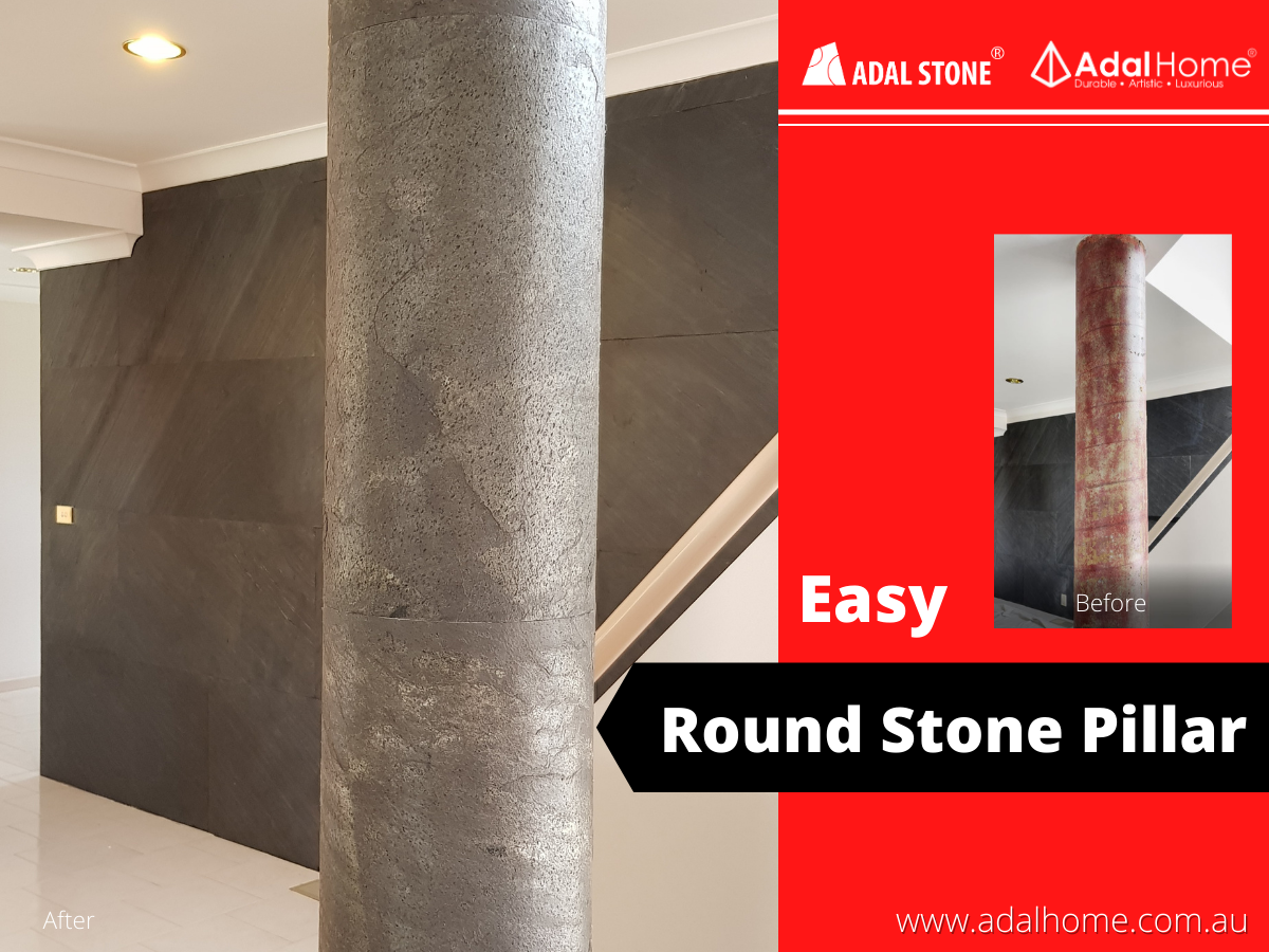 Decorative Stone Panels - L&V Landscaping Services